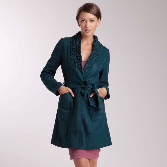 Darling | Jackets & Coats | Darling Brand Teal Coat | Poshmark